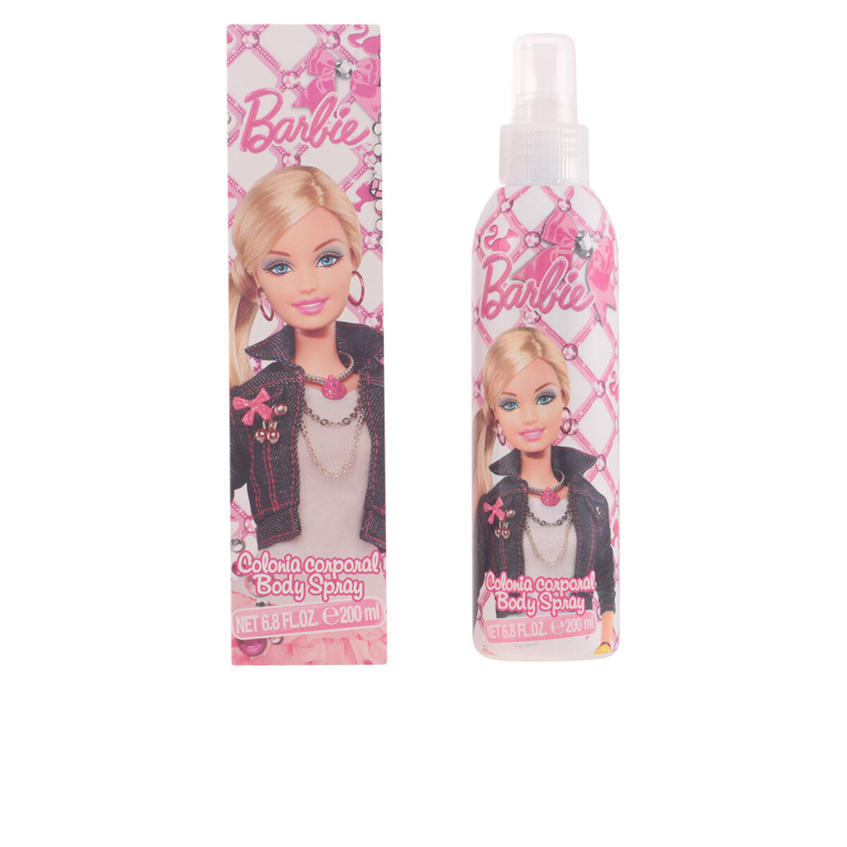 Perfume Infantil Cartoon EDC Barbie Pink 200 ml - MyBeau