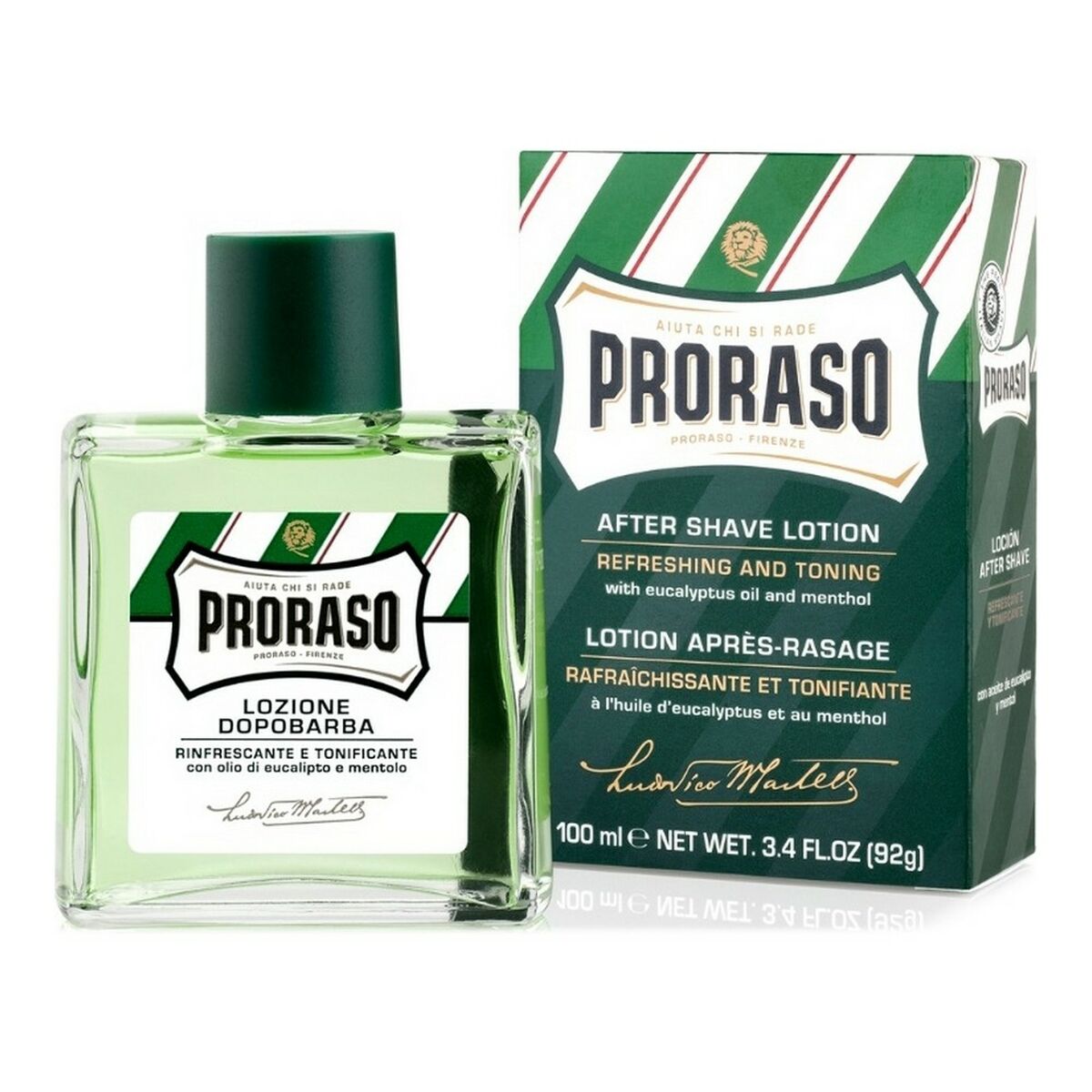 Creme Facial Proraso Refreshing & Toning 100 ml - MyBeau