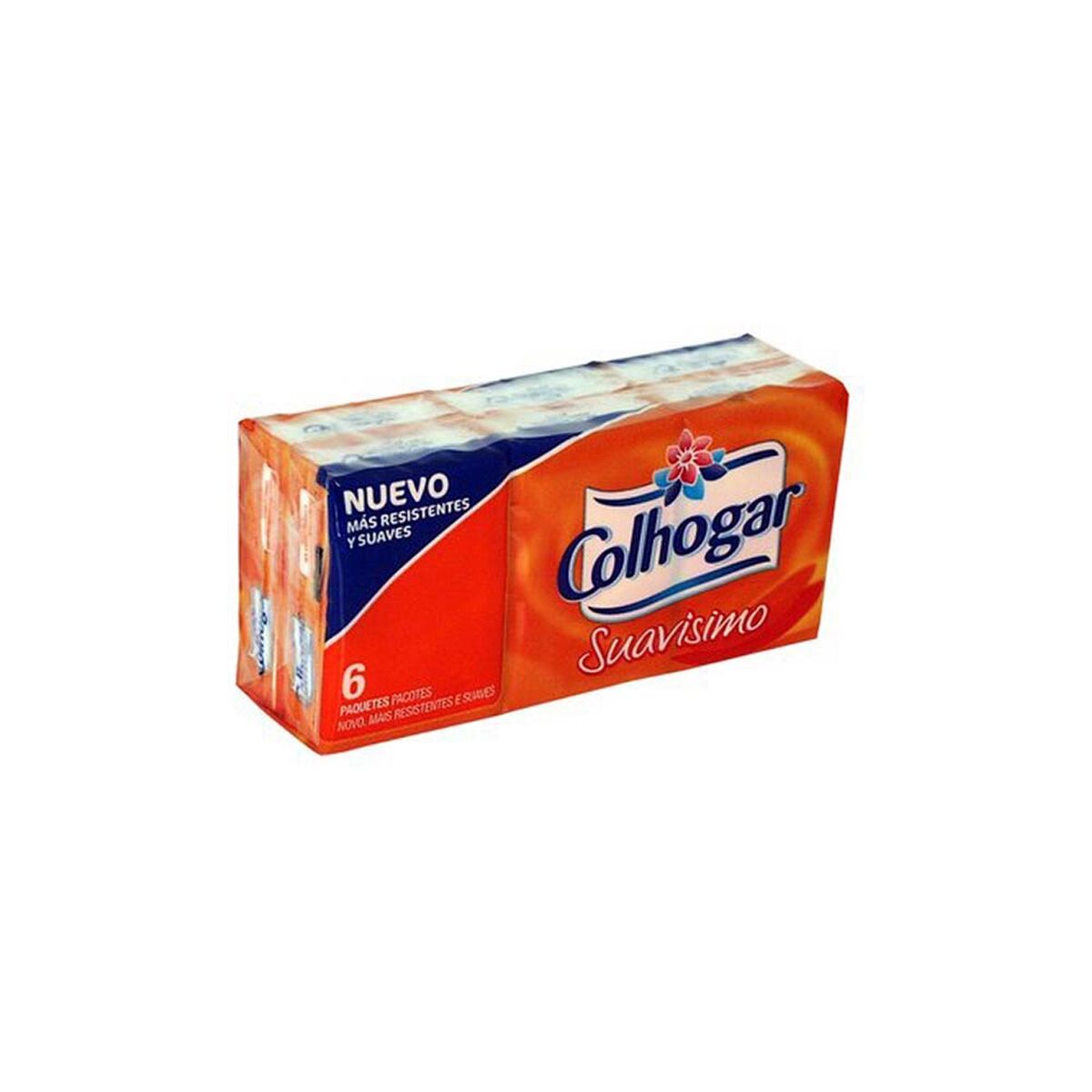 Lenços de Papel Colhogar Suavisimo (6 x 8 uds) - MyBeau