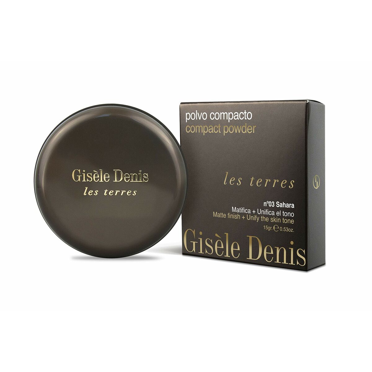 Pós Compactos Gisèle Denis Les Terres Nº 03 Sahara 15 g - MyBeau