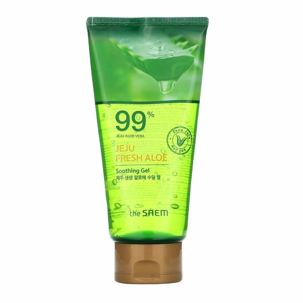 Gel Hidratante The Saem Jeju Fresh Aloe 99% Calmante 300 ml - MyBeau