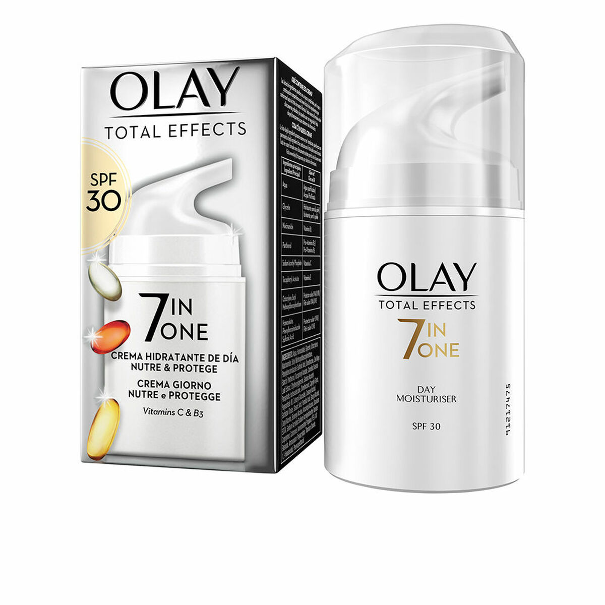 Creme de Dia Hidratante Olay Total Effects 7 em 1 Nutritivo 50 ml Spf ...